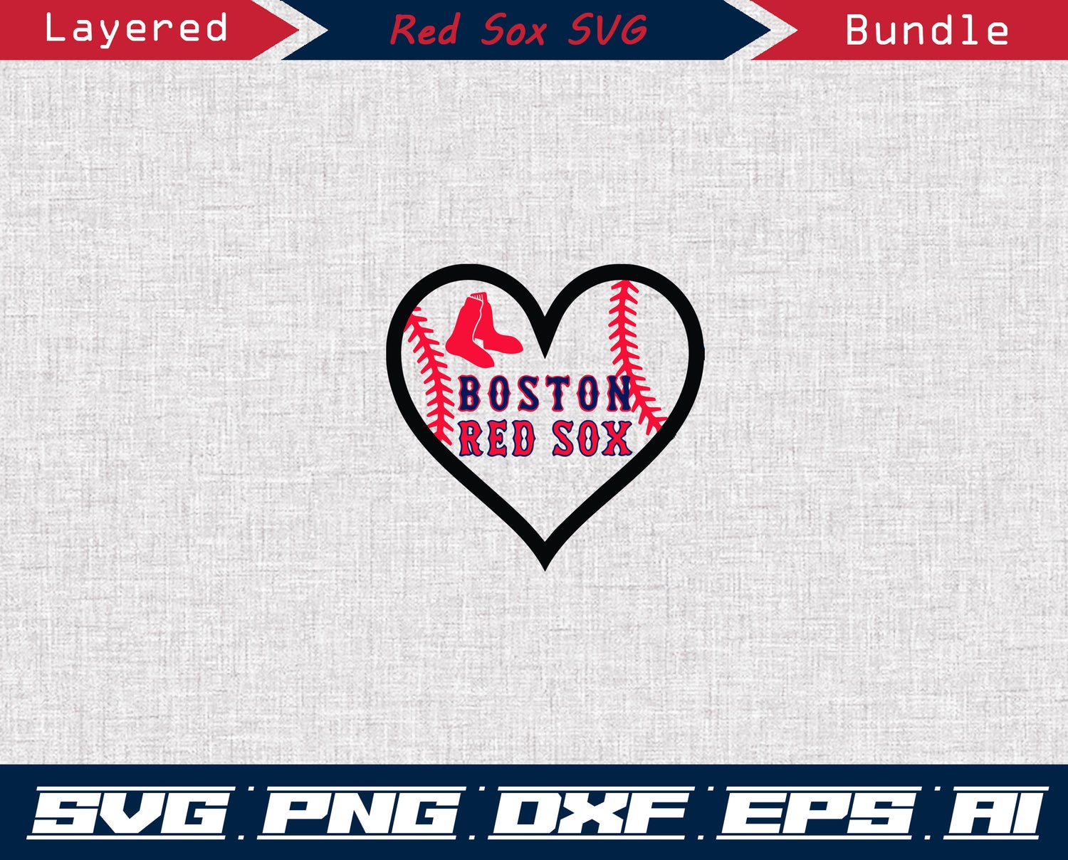 Boston Red Sox SVG, PNG, DXF, EPS, AI, Boston Red Sox Cut files, Boston ...