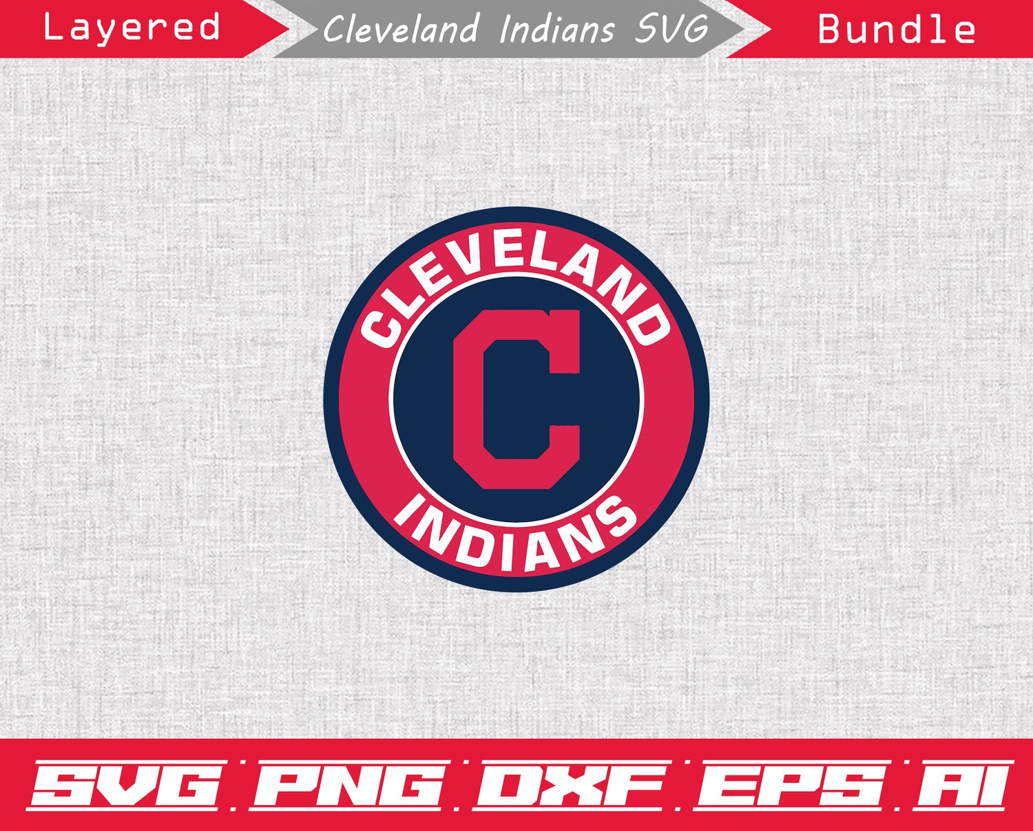 Cleveland Indians SVG, PNG, DXF, EPS, AI, Cleveland Indians Cut files ...