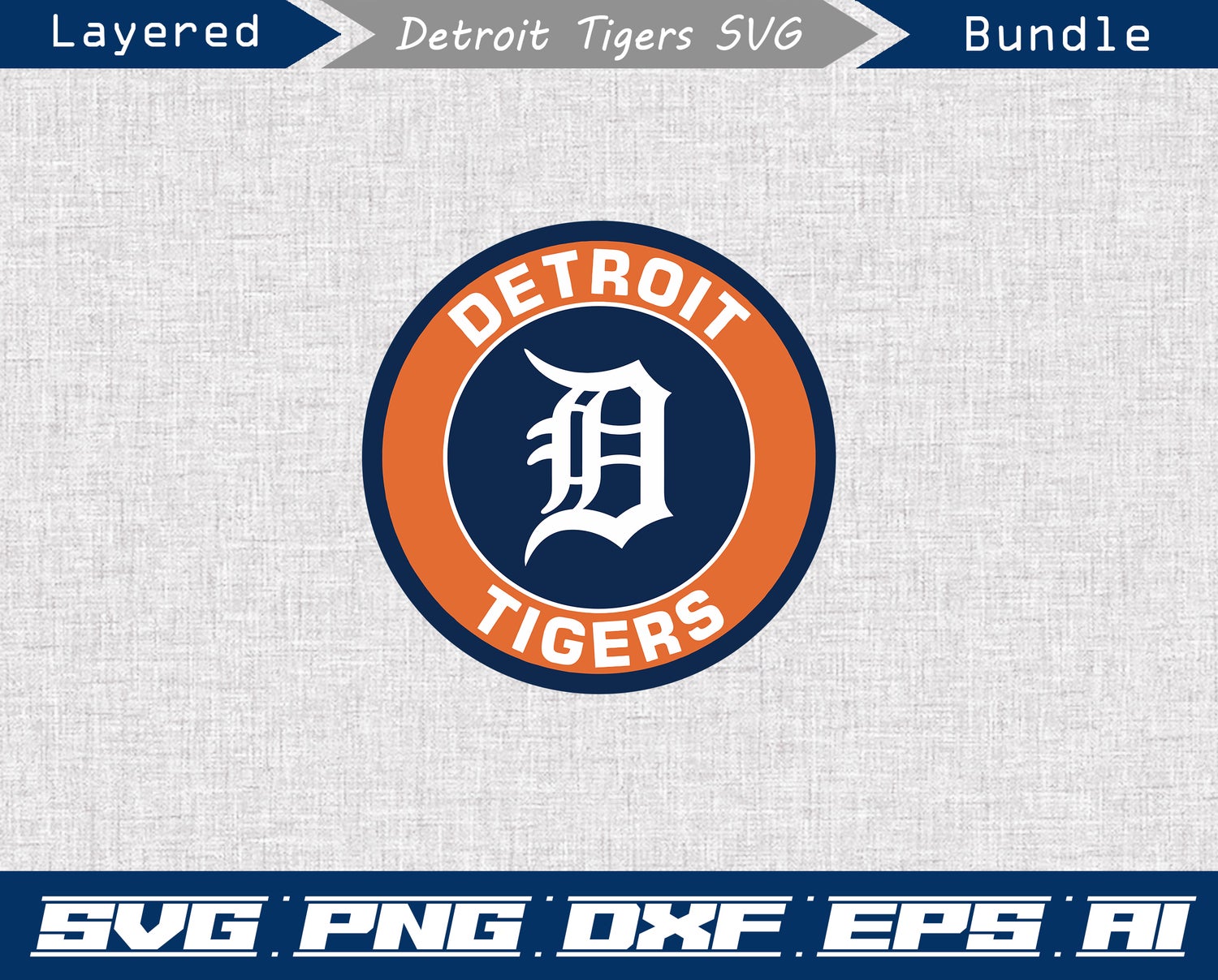 Detroit Tigers SVG, PNG, DXF, EPS, AI, Detroit Tigers Cut files ...