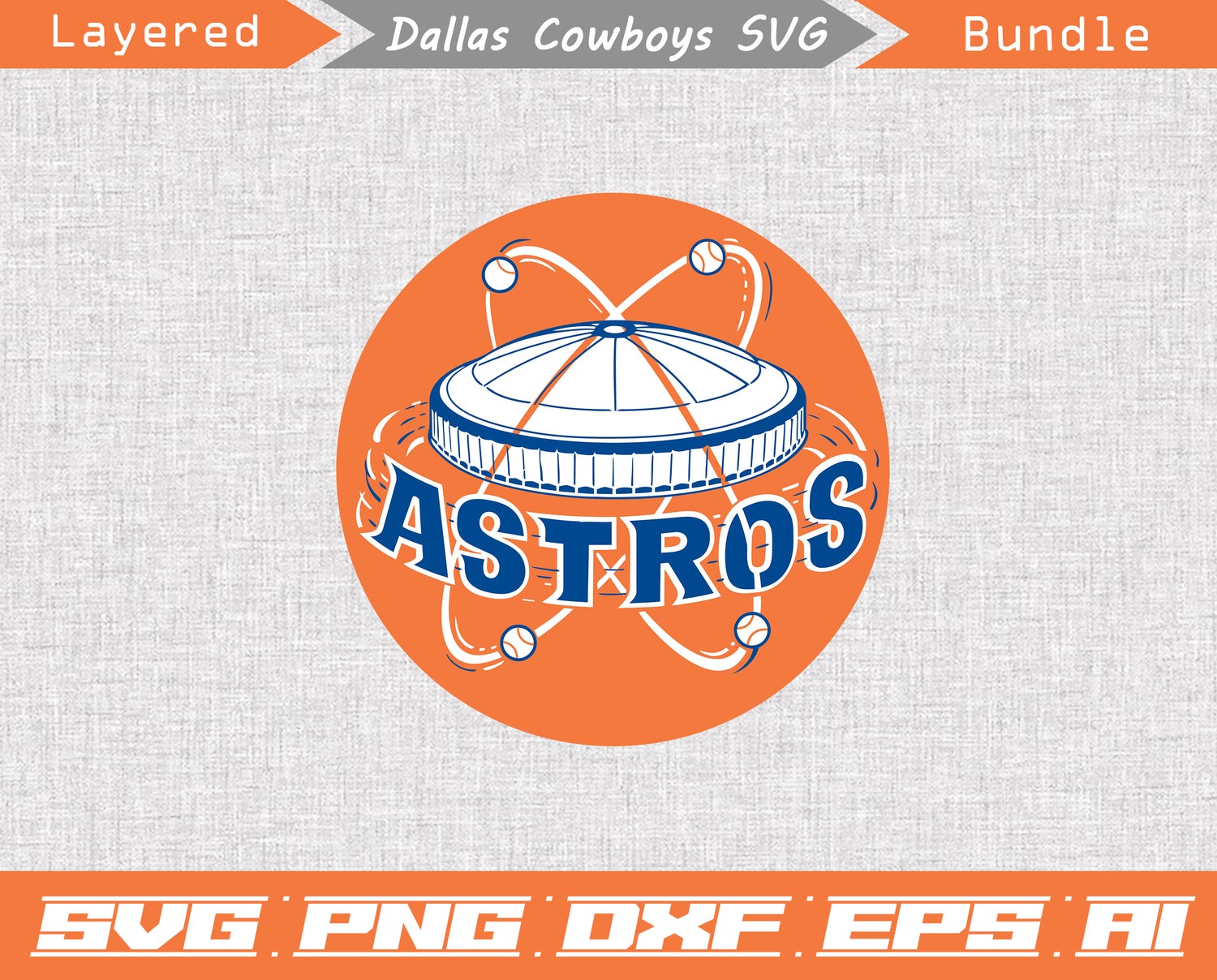 Houston Astros SVG, PNG, DXF, EPS, AI, Houston Astros Cut files ...