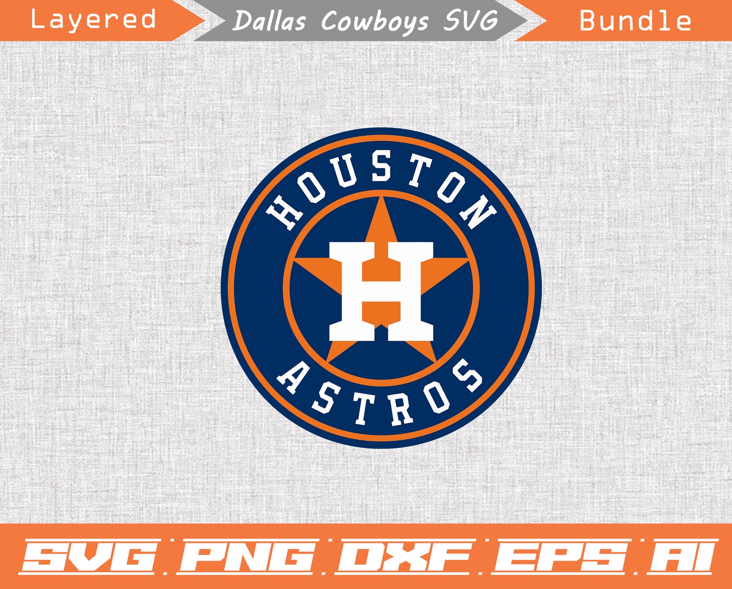 Houston Astros SVG, PNG, DXF, EPS, AI, Houston Astros Cut files ...