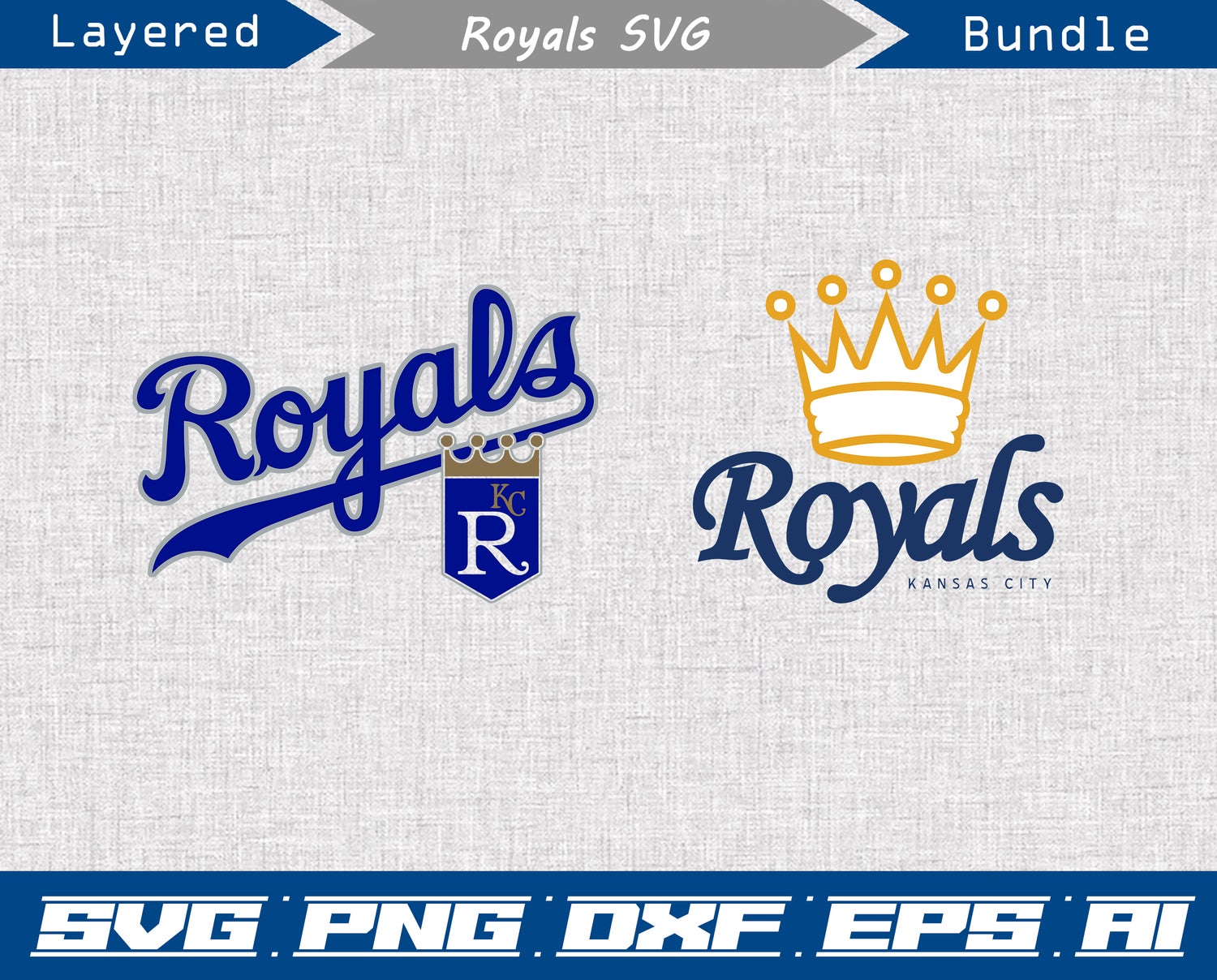 Kansas Cyti Royals SVG, PNG, DXF, EPS, AI, Kansas Cyti Royals Cut files ...