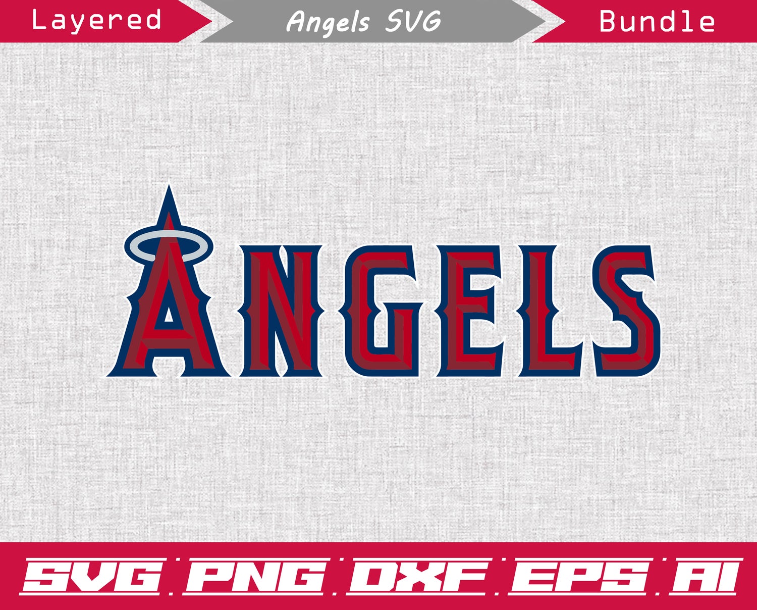 Los Angeles Angels SVG, PNG, DXF, EPS, AI, Los Angeles Angels Cut files ...