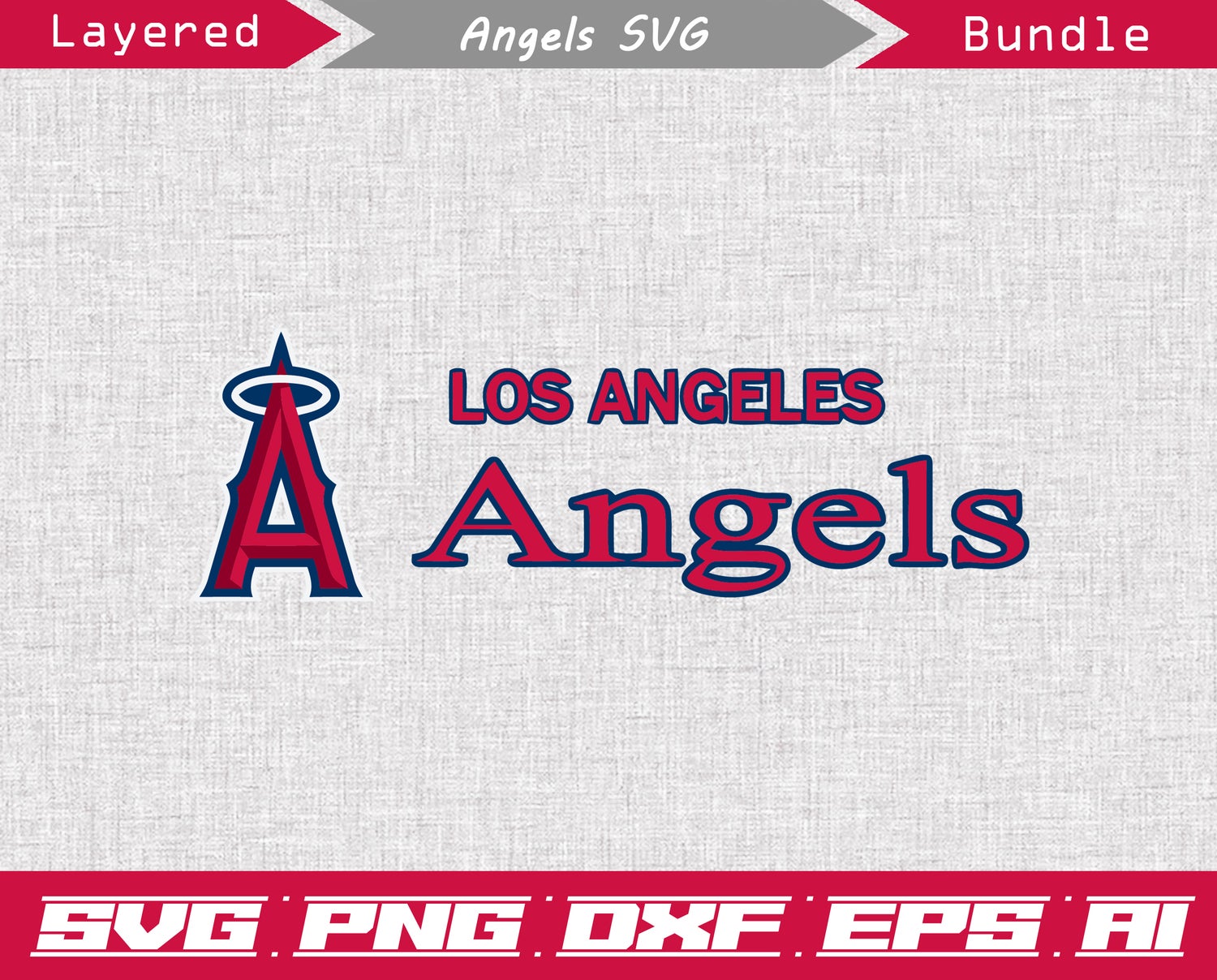 Los Angeles Angels SVG, PNG, DXF, EPS, AI, Los Angeles Angels Cut files ...