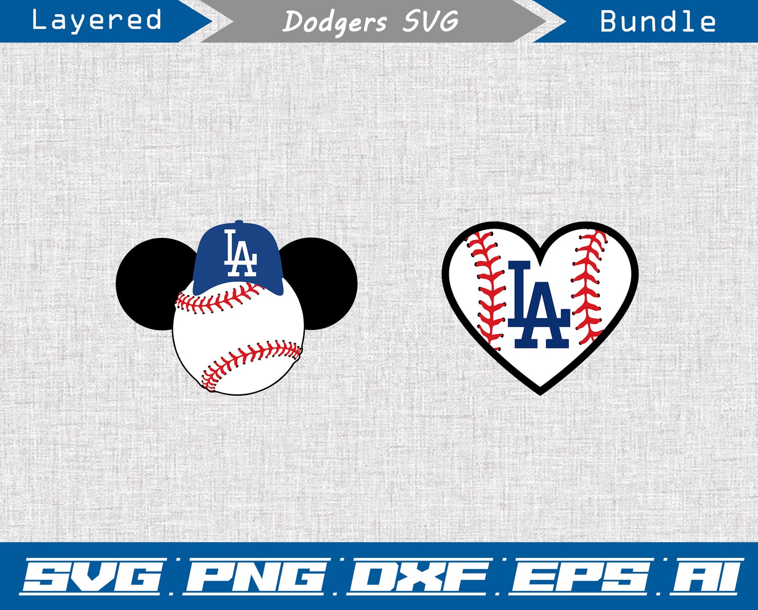 Los angeles Dodgers SVG, PNG, DXF, EPS, AI, Los angeles Dodgers Cut ...