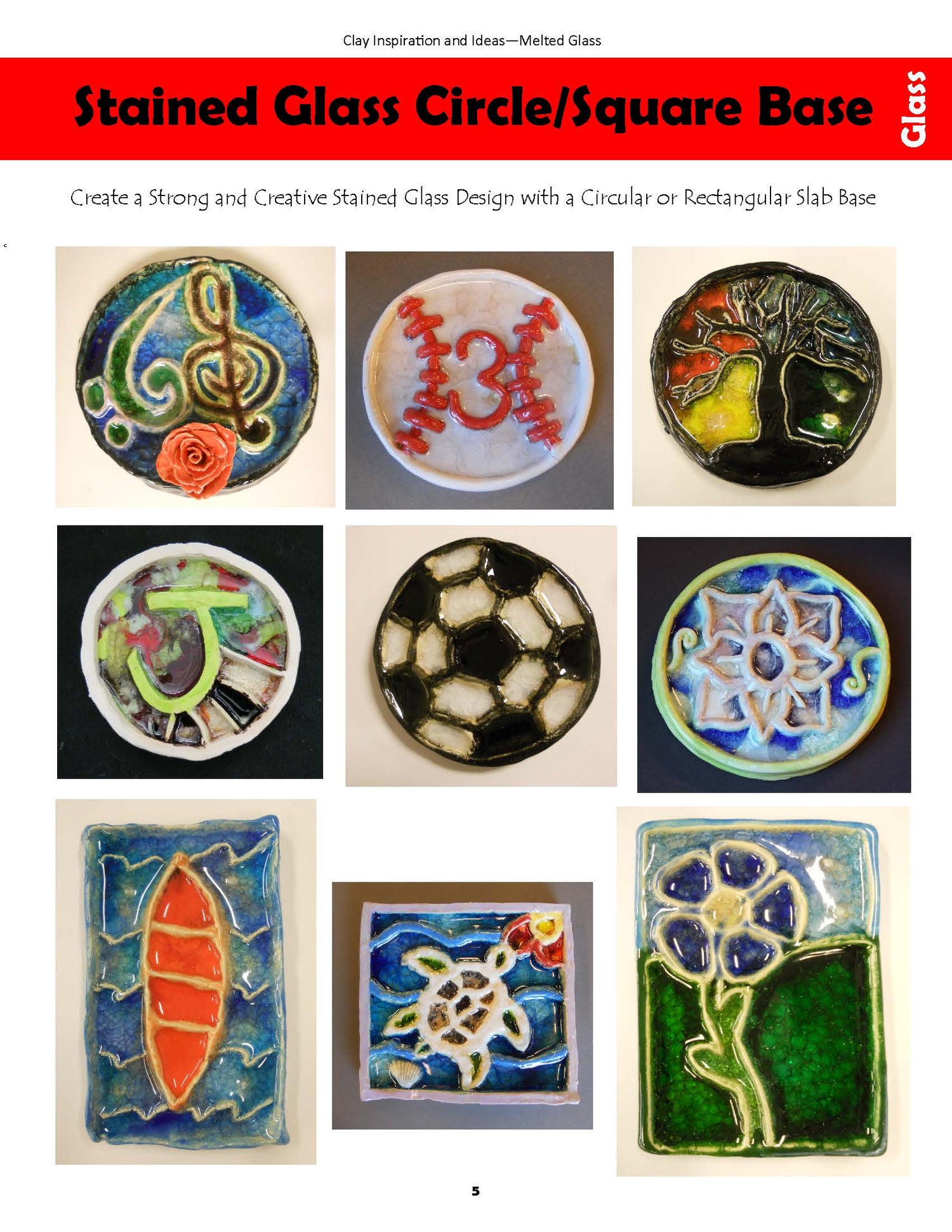 Melted Glass in Clay Inspirations - Payhip