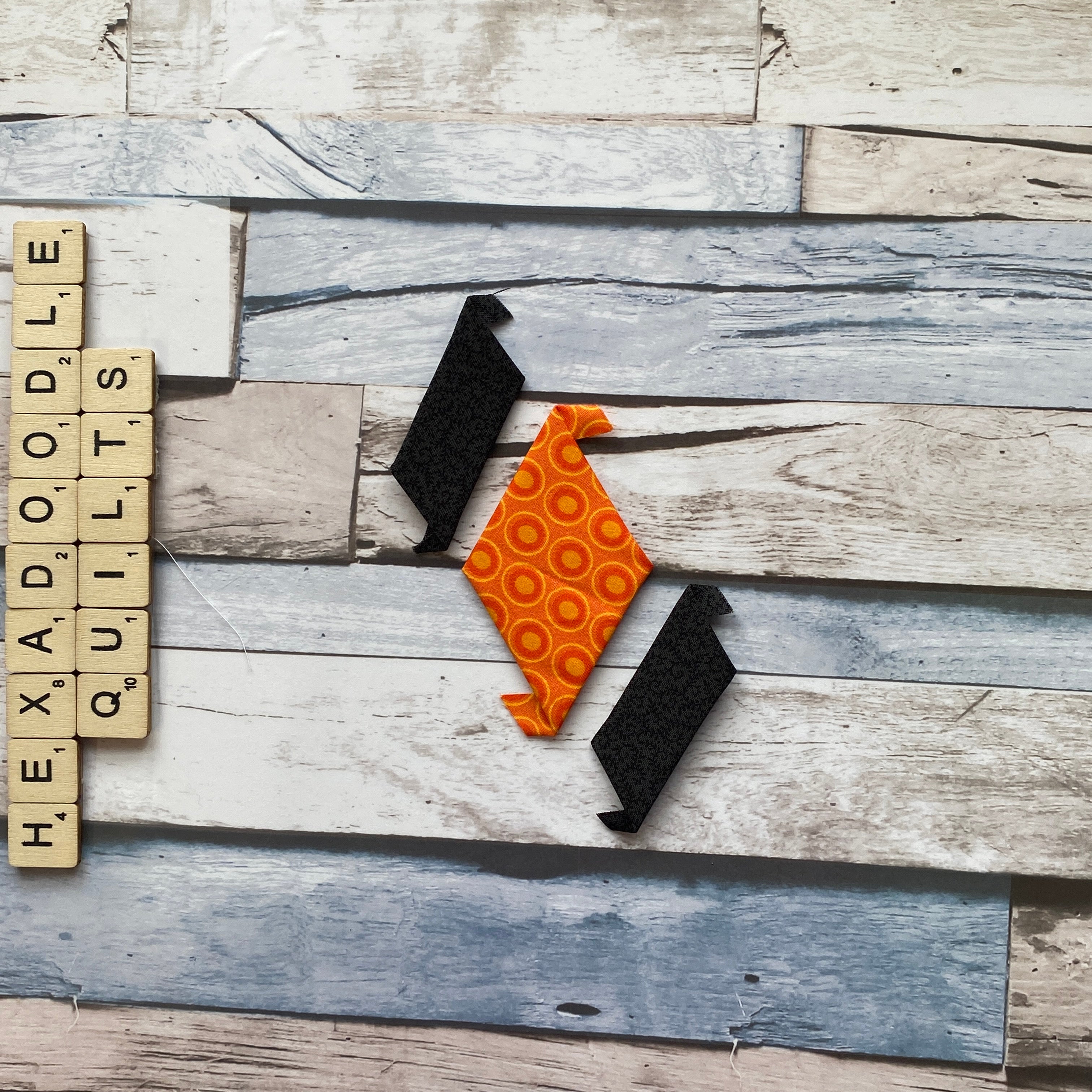 Tumbling Diamonds EPP Block