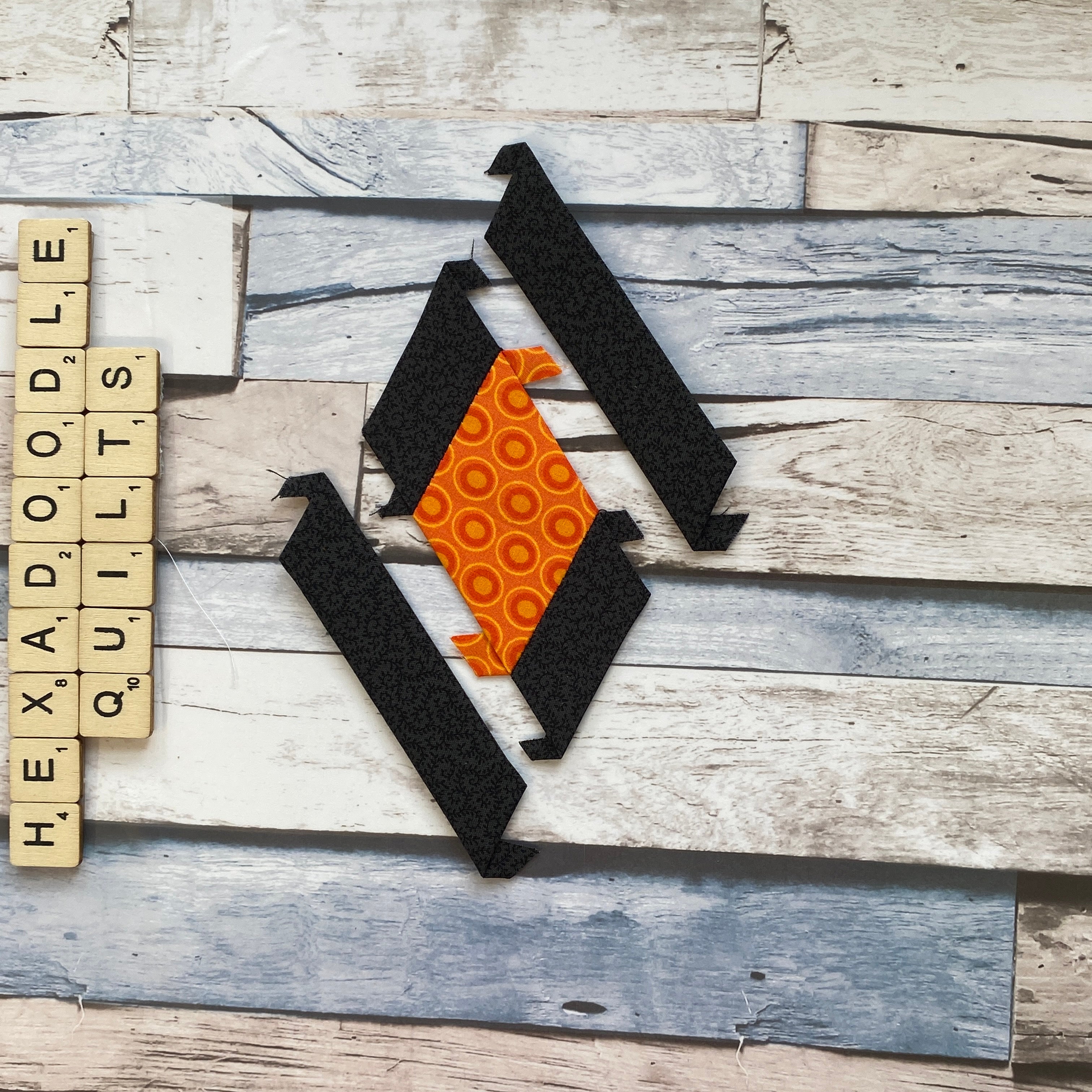 Tumbling Diamonds EPP Block