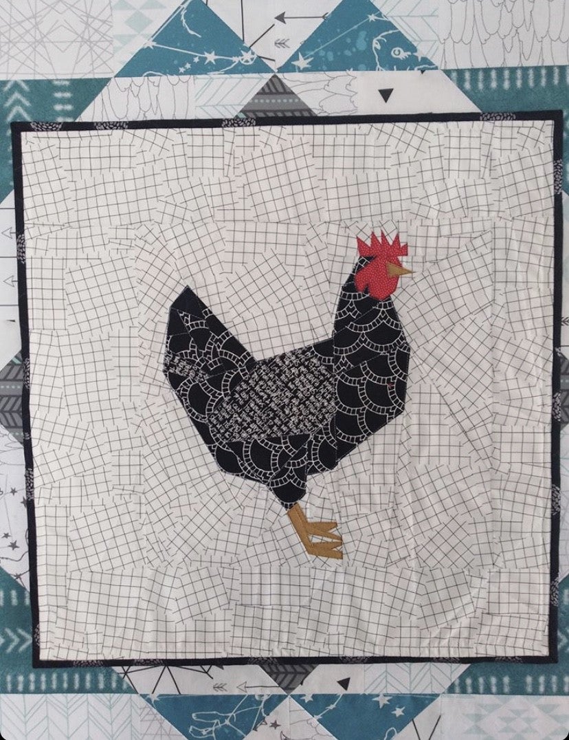 Chicken Quilting Pattern