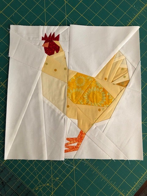 Chicken Quilting Pattern
