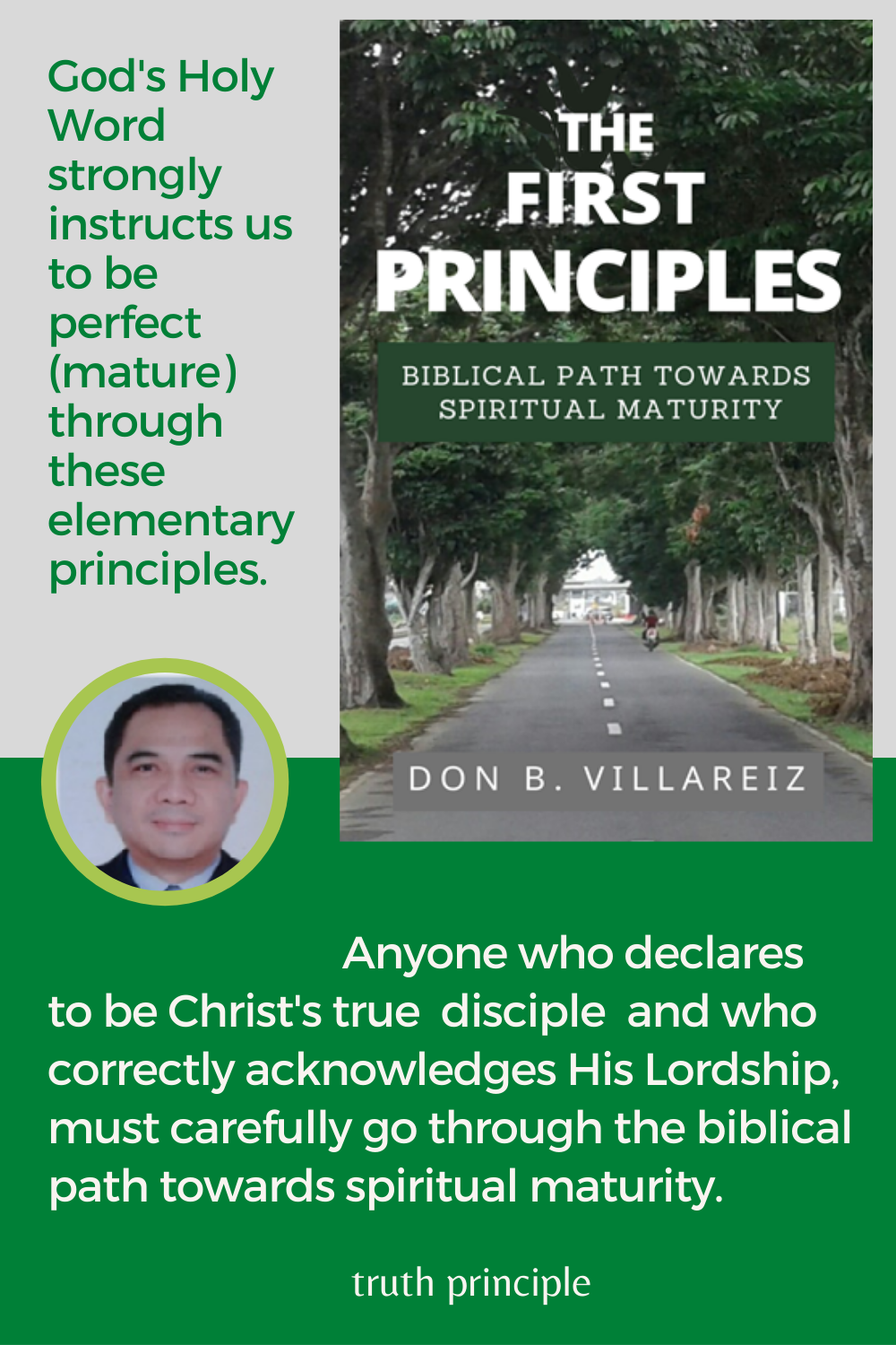 THE FIRST PRINCIPLES - Biblical Path Towards Spiritual Maturity - Payhip