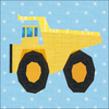 Construction Vehicle Quilt Pattern Pack - Tractor, Digger, Dump Truck ...