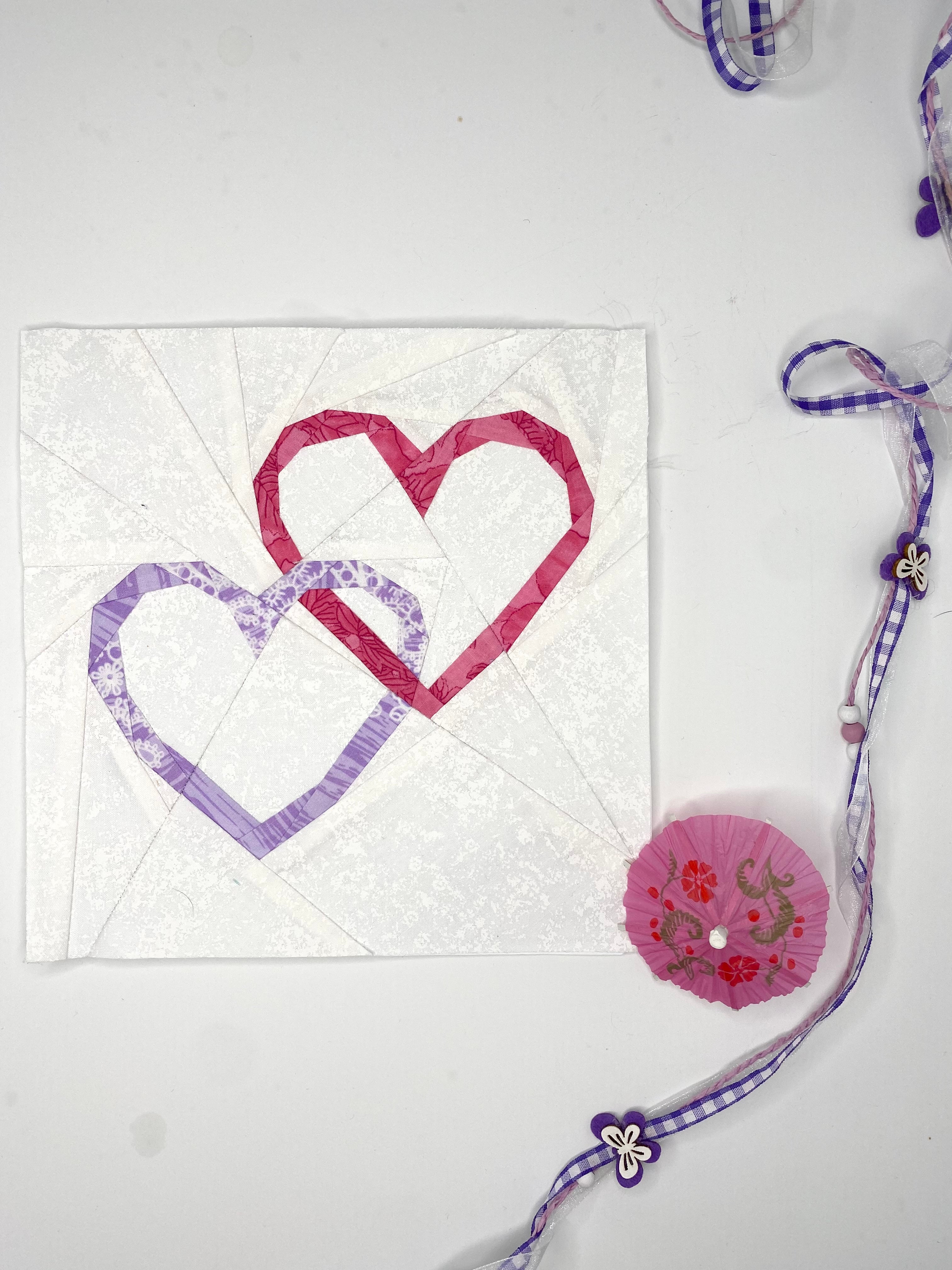 Linked Hearts Quilt Pattern