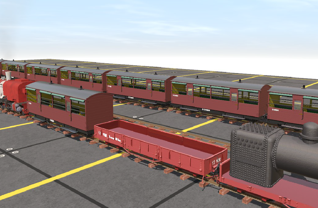 VR NQR Goods Wagons NBH Carriages Bundle - Payhip
