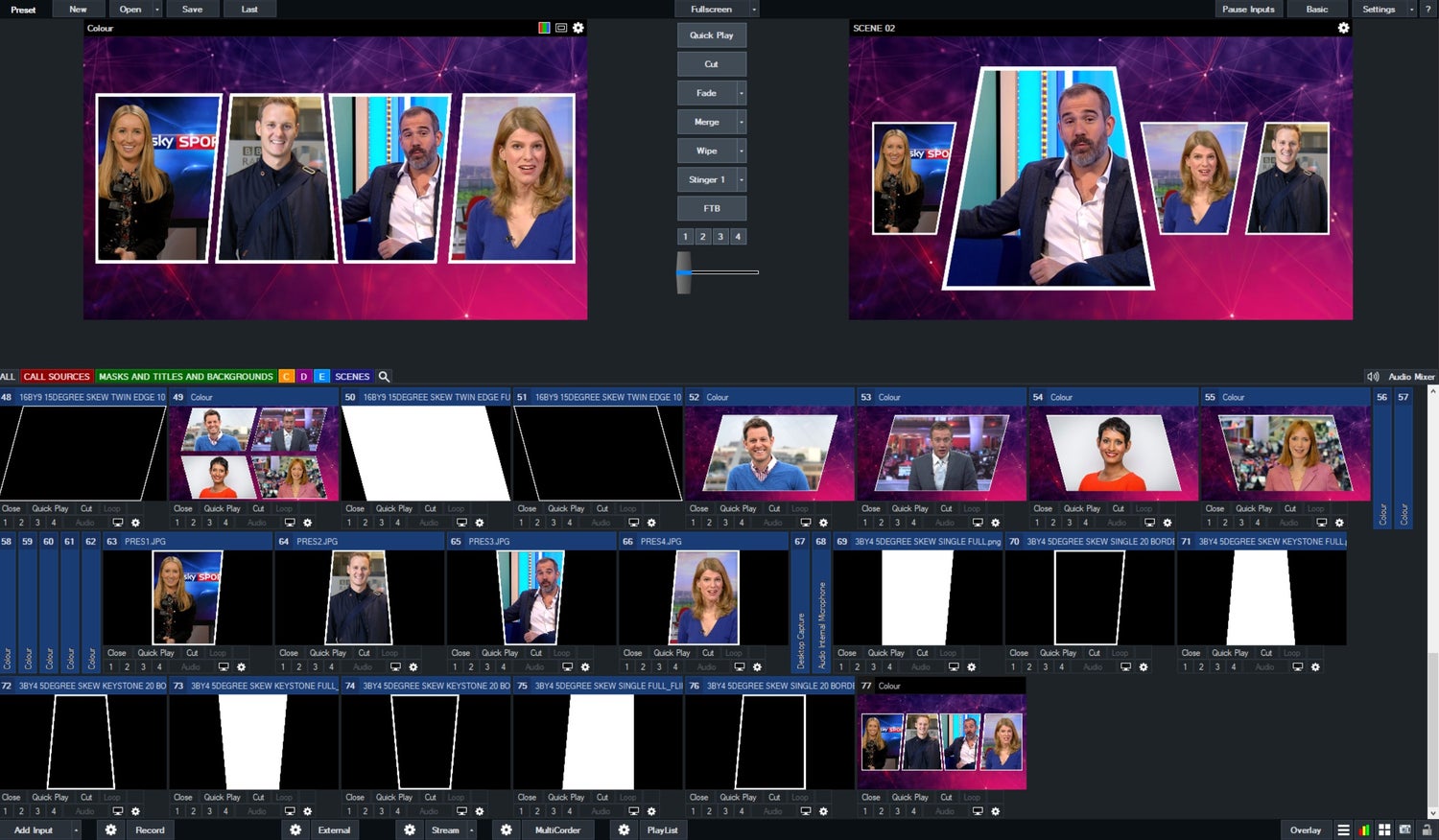 vMix Straight Line / Angular Masks and Borders Pack - Payhip