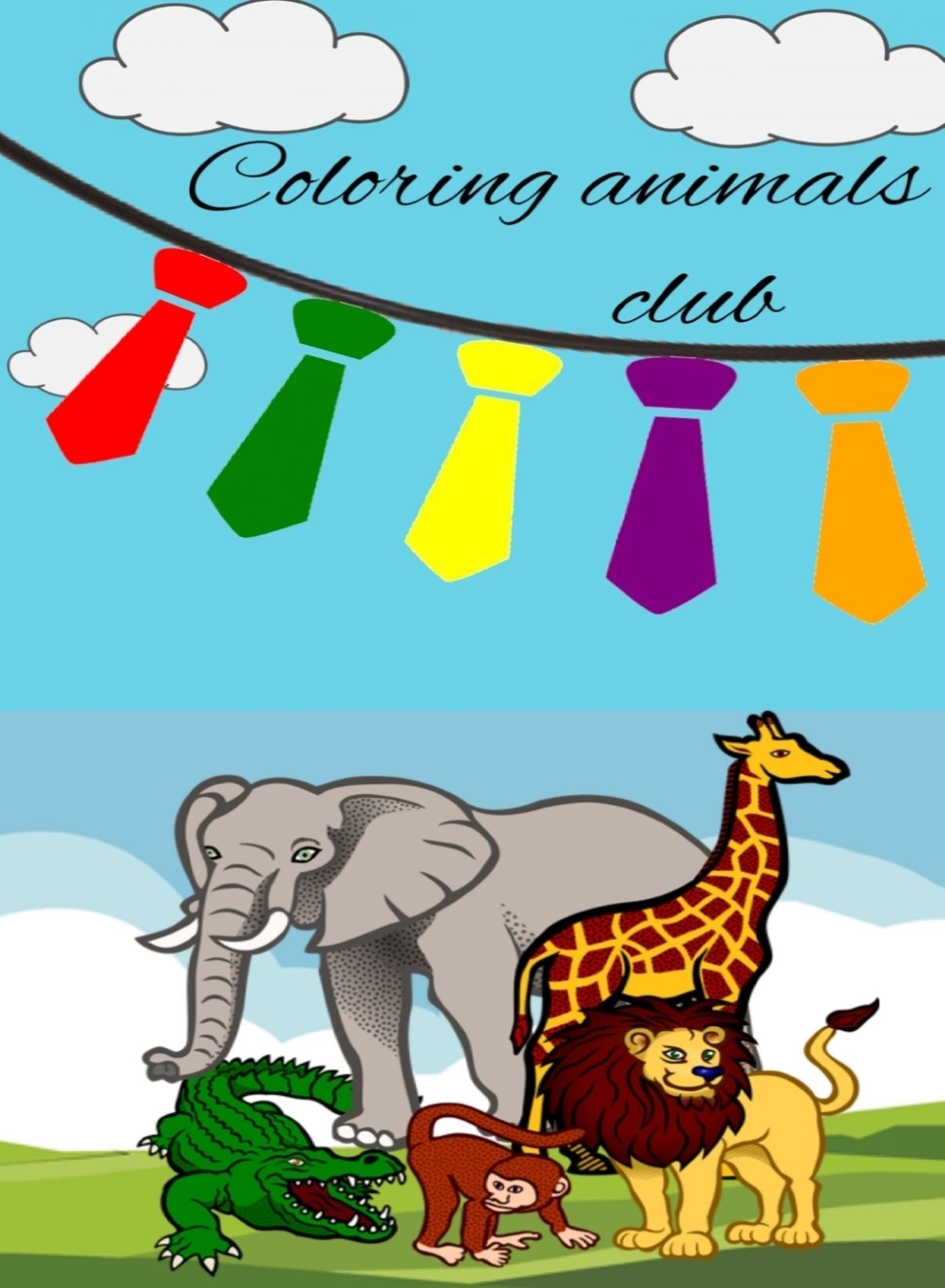 Coloring animals club - Payhip