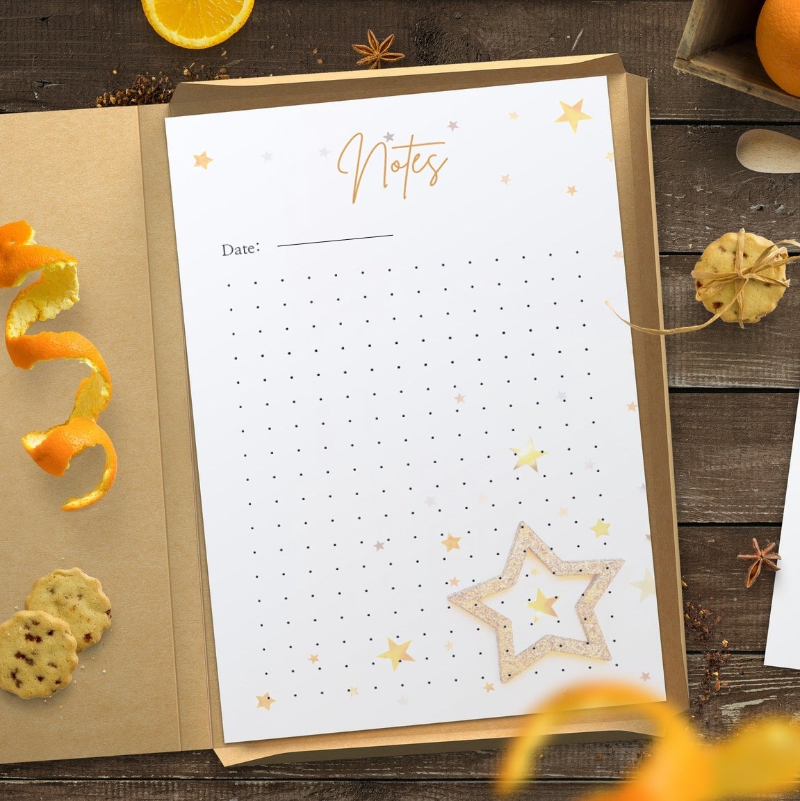 Gold star theme notes - Payhip