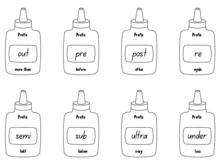 Prefix and Suffix Flashcards - Payhip