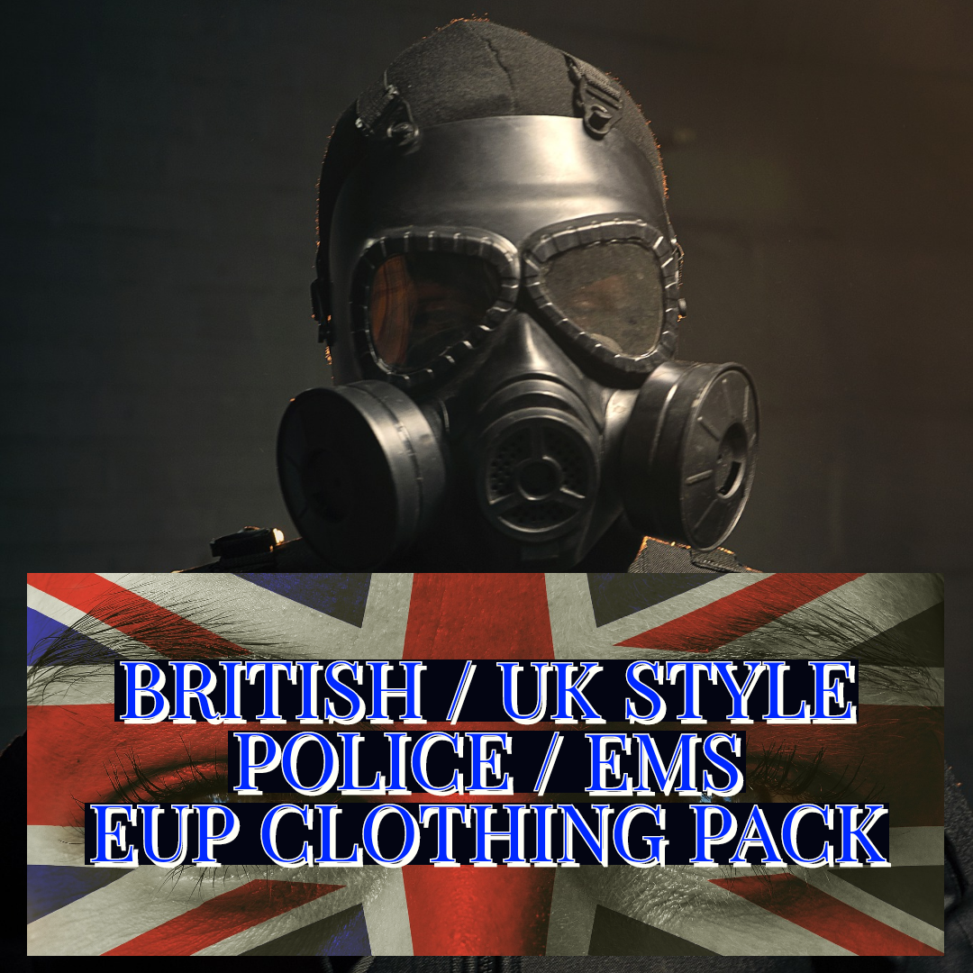FiveM Ready Clothing British EMS And Police Uniform EUP Pack - Payhip