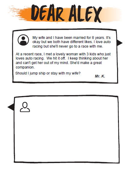 Dear Alex. Advice writing activity book - Payhip