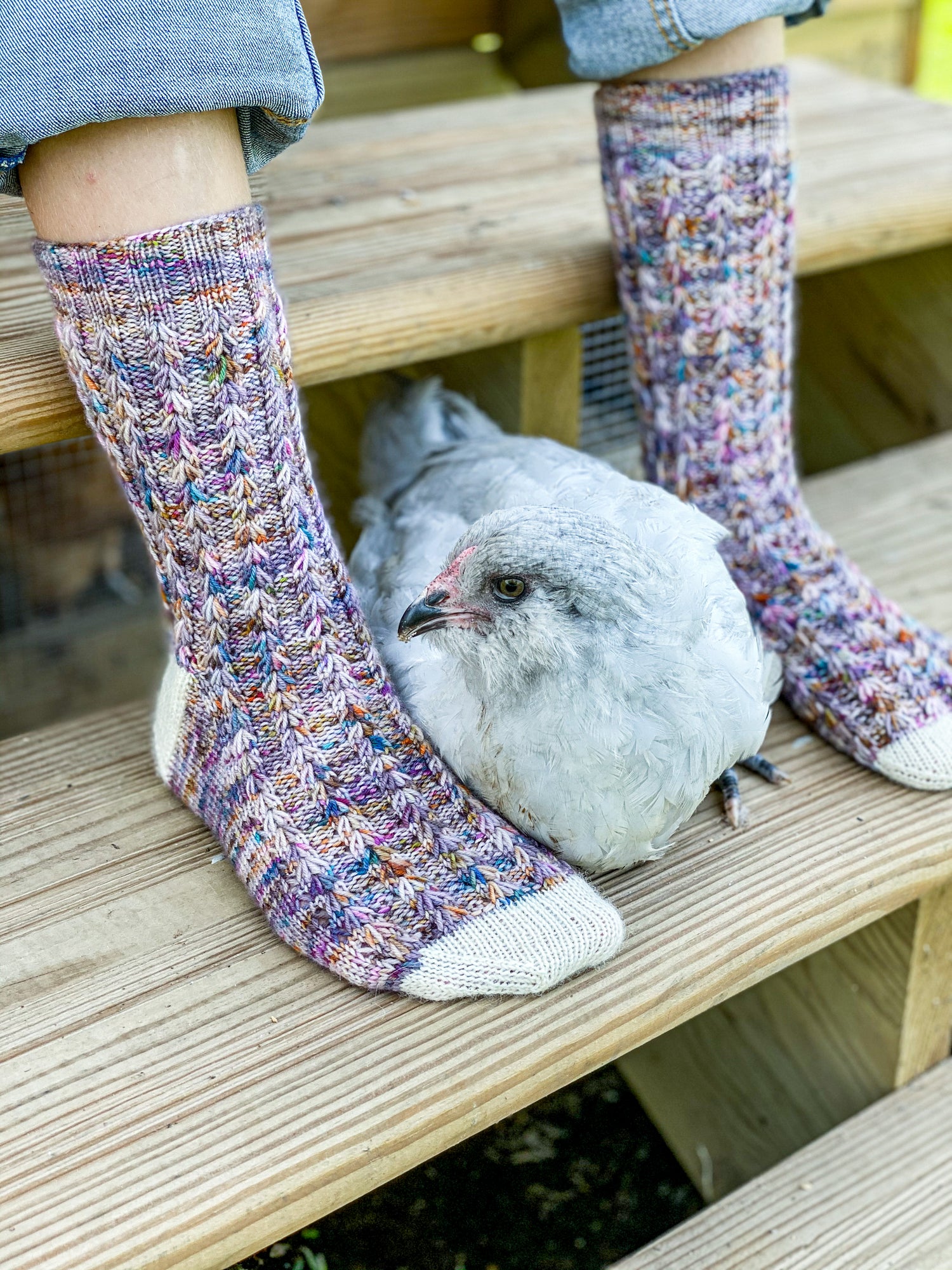 Chicken Scratch Socks Pattern - Payhip