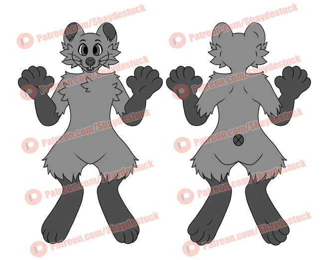 Furry Reference Sheet Base Pack - Payhip