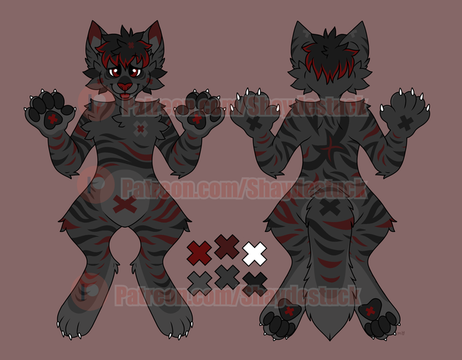 Furry Reference Sheet Base Pack - Payhip