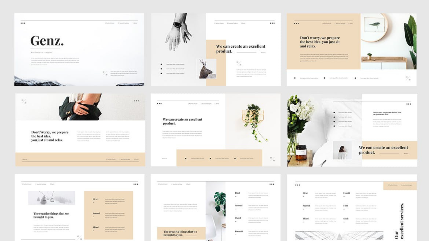 Genz- Portfolio Presentation Template - Payhip