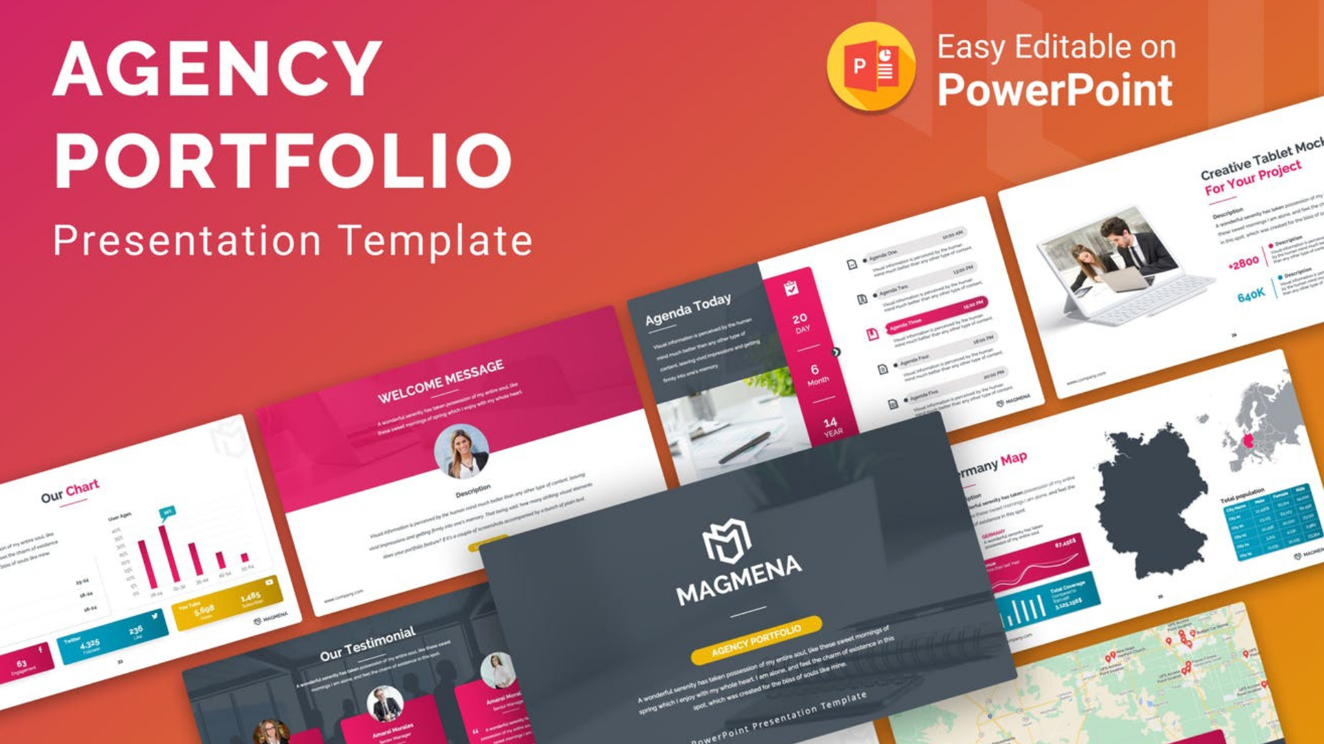 Agency Portfolio PowerPoint Presentation - Payhip