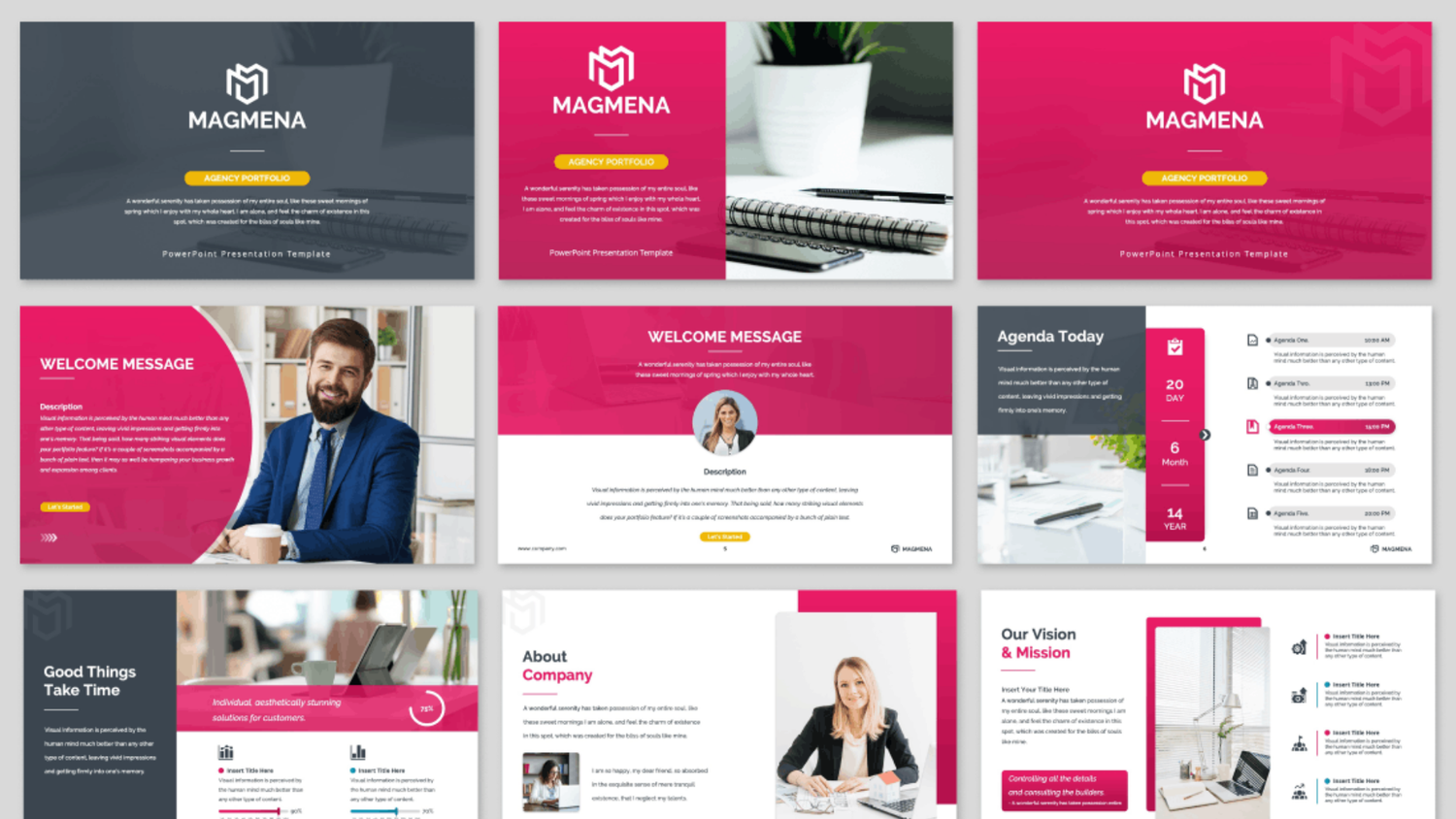 Agency Portfolio PowerPoint Presentation - Payhip