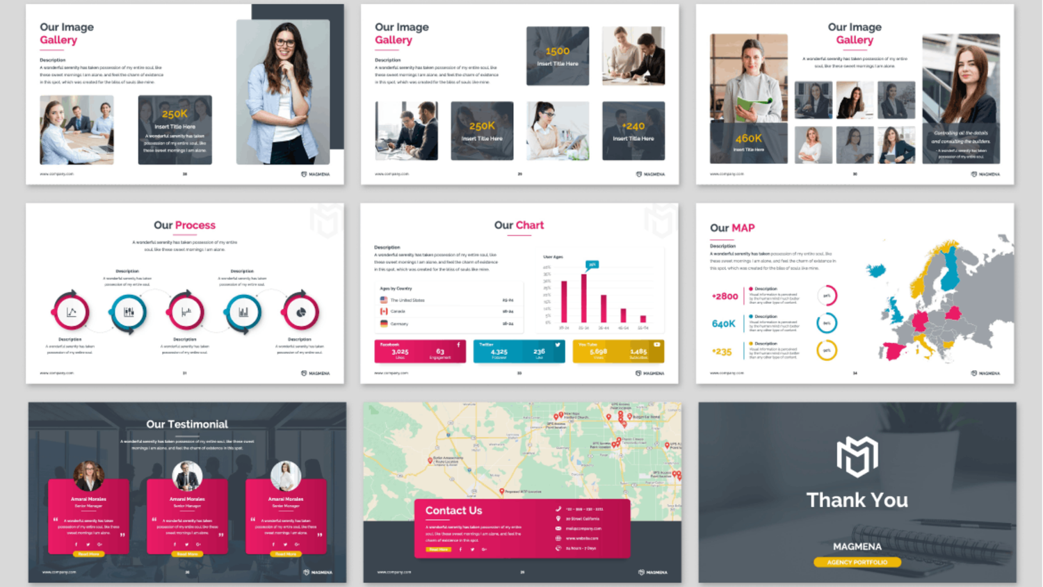 Agency Portfolio PowerPoint Presentation - Payhip