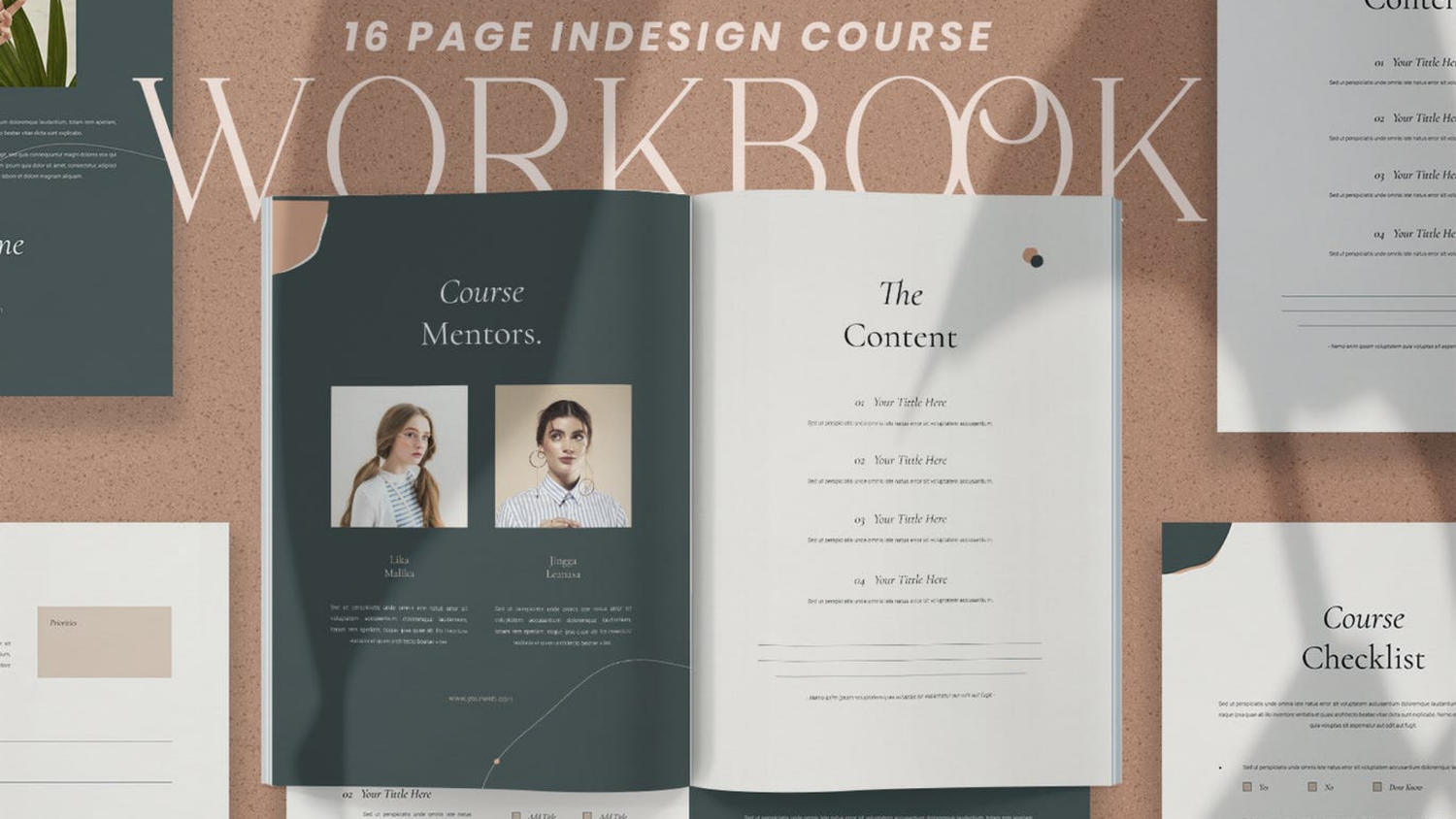 Minimalist Workbook Template - Payhip