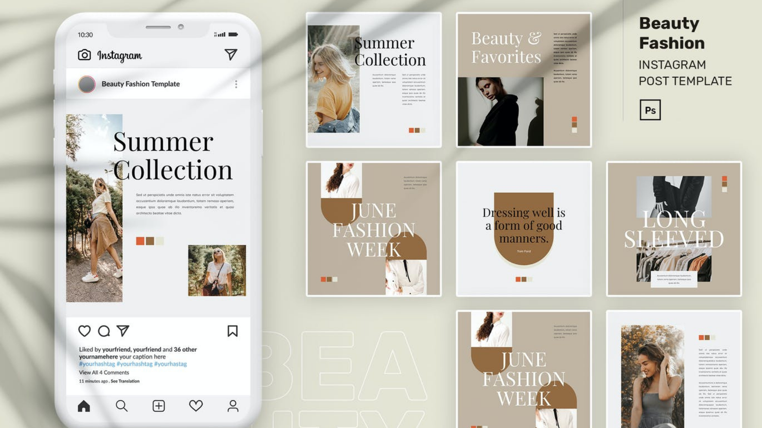 Instagram Template Set - Payhip
