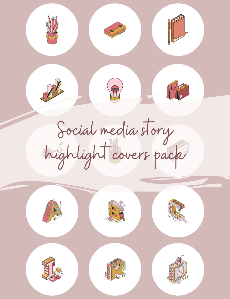 Instagram Highlight Icons| Instagram Story Covers| Highlight Covers ...