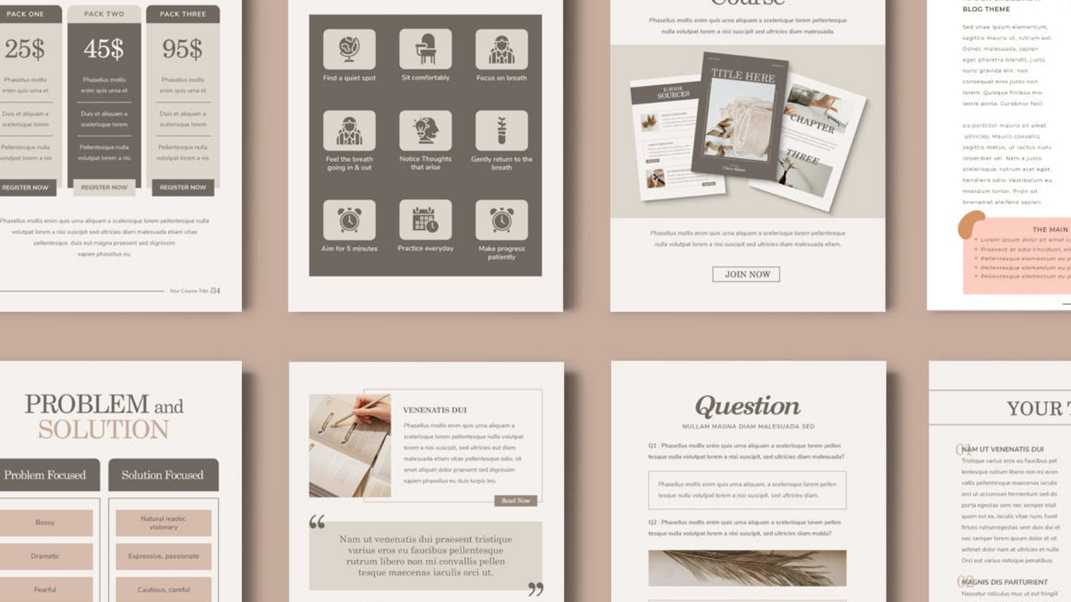 Ebook Template Creator for Coach - Payhip