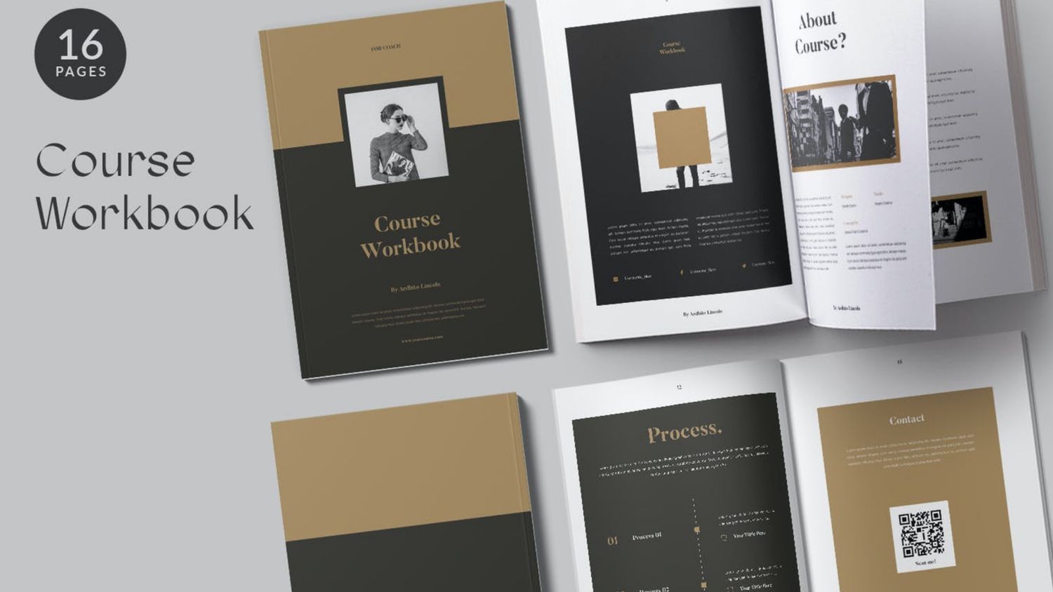 Minimalist Workbook Template - Payhip