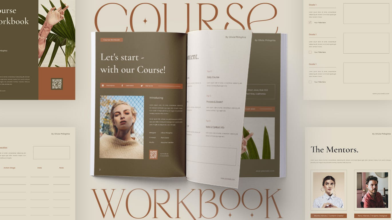 Minimalist Workbook Template - Payhip