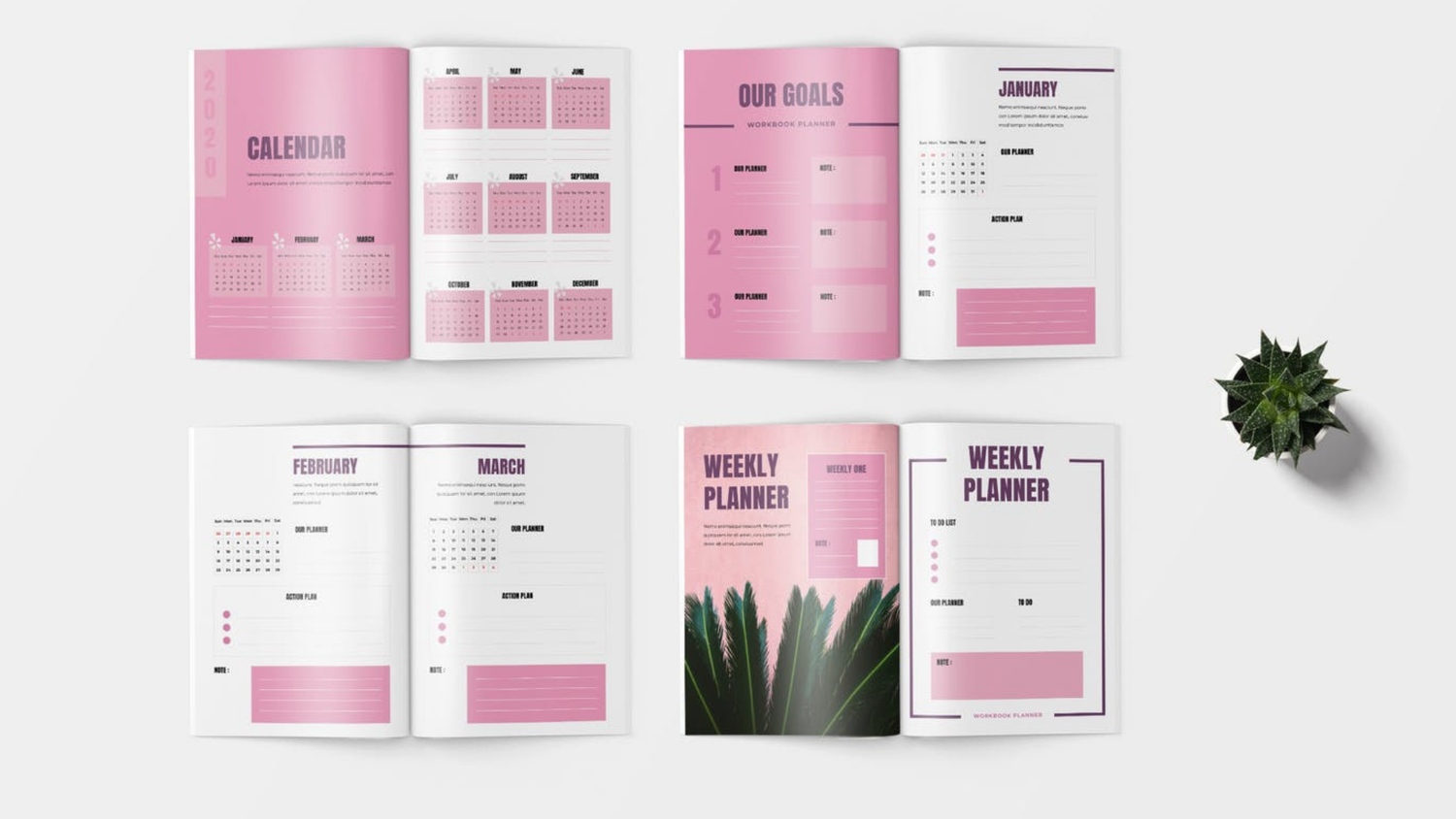Minimalist Workbook Template - Payhip