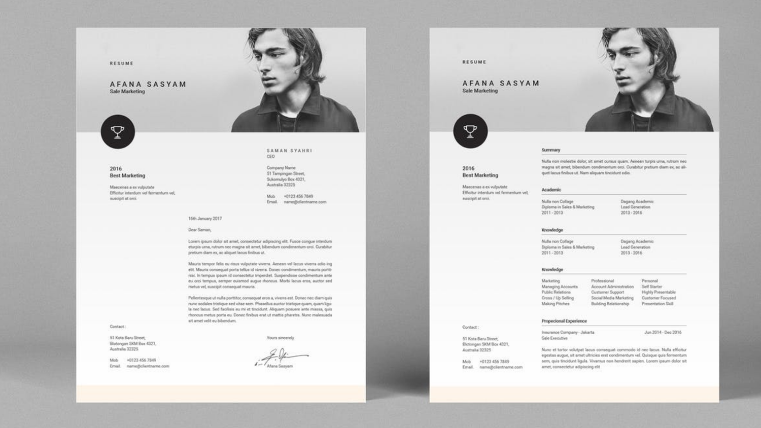 CV Template - Payhip