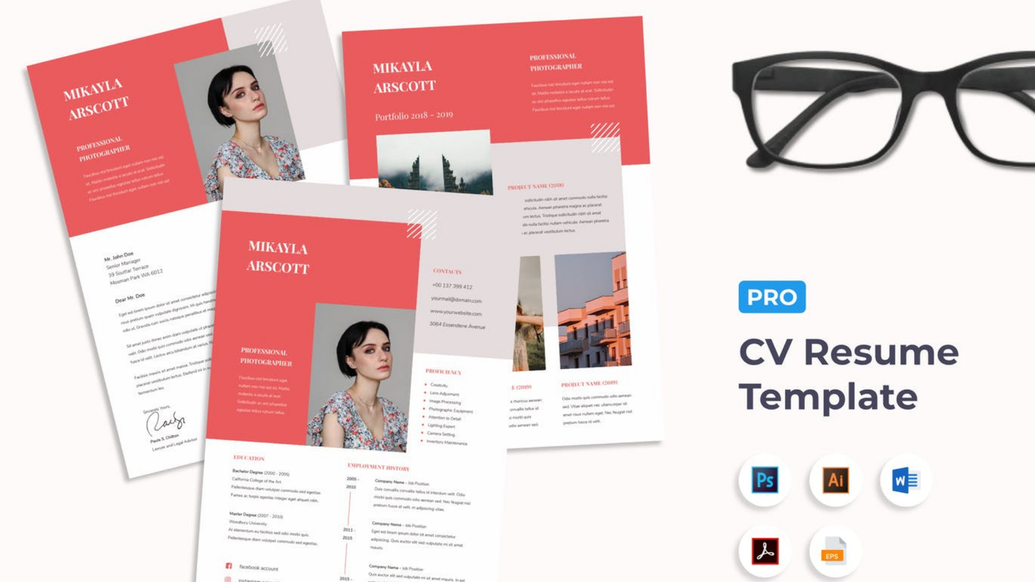 CV Resume Template - Payhip