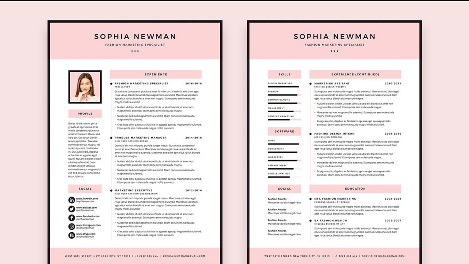 Classic Resume Template - Payhip