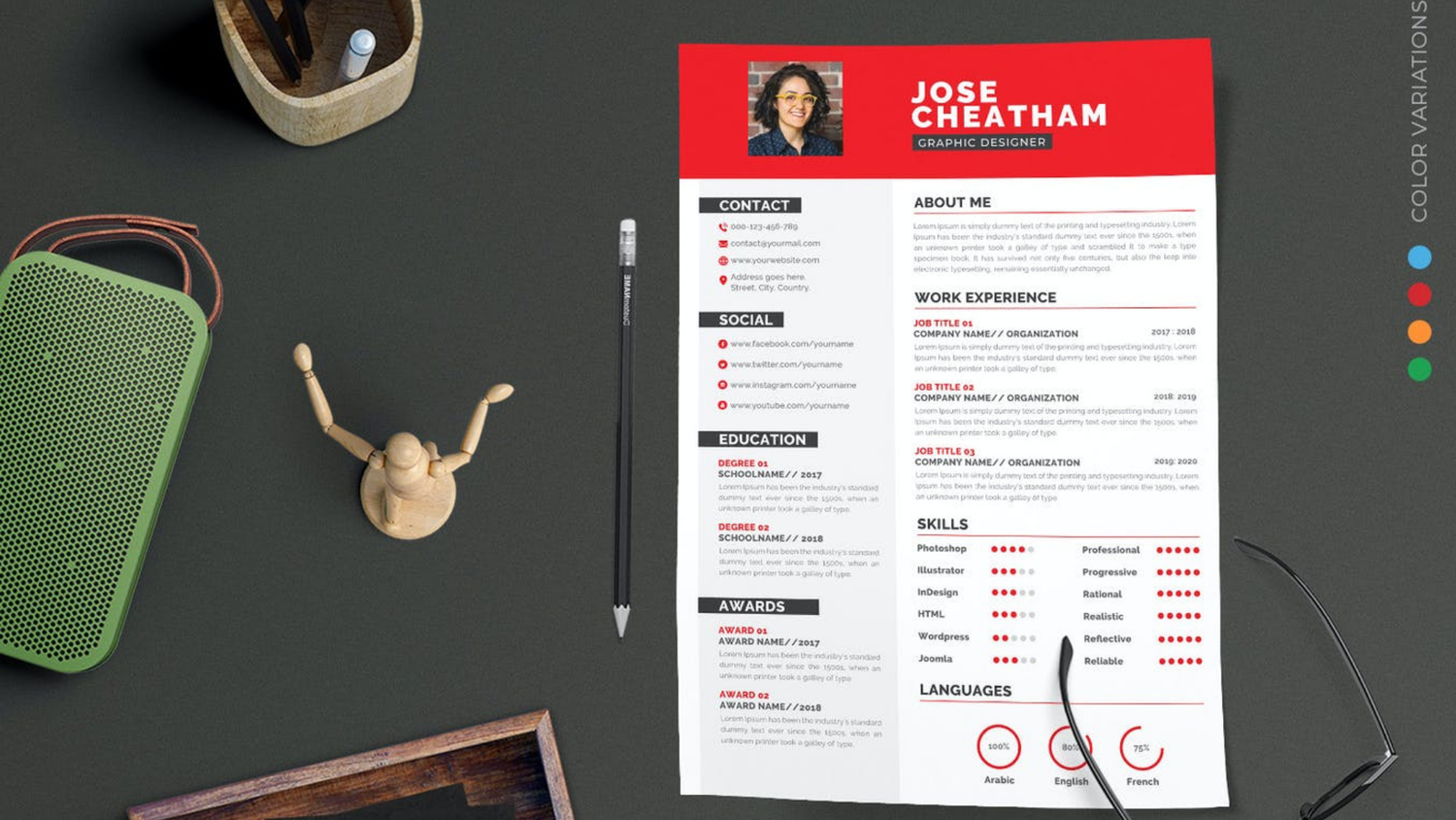 CV Resume Template - Payhip