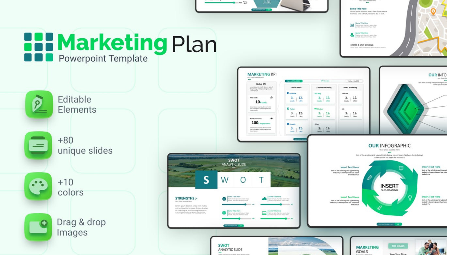 Pitch Deck Business Powerpoint Presentation - Payhip