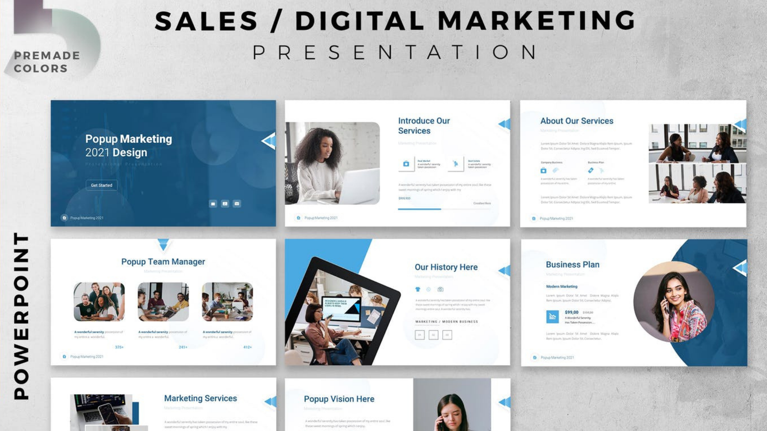 Pitch Deck Business Powerpoint Presentation - Payhip