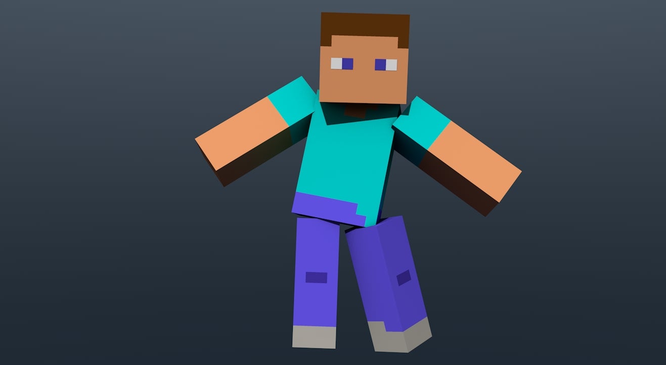 Minecraft Steve Rig (Mojang style V1) Free Updates - Payhip