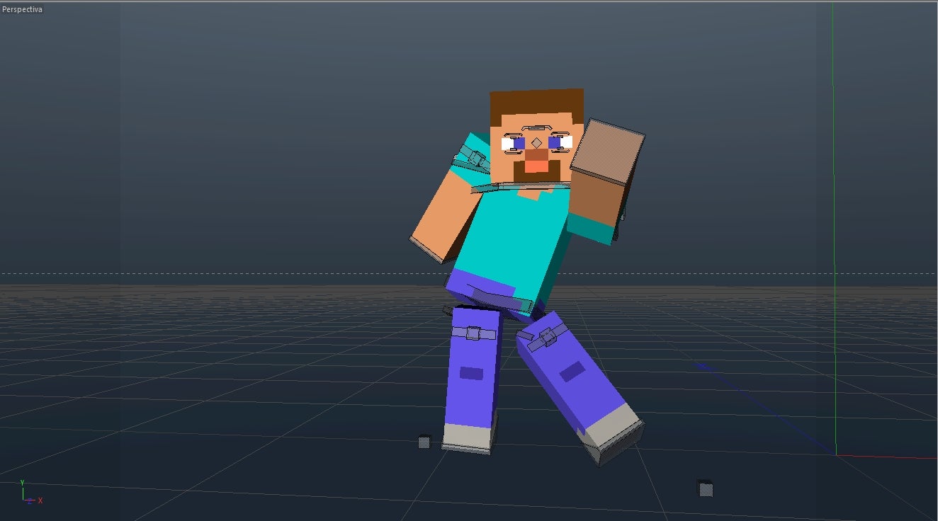 Minecraft Steve Rig (Mojang style V1) Free Updates - Payhip