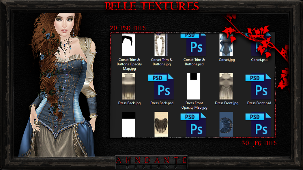 Mhysa Gown Textures - Payhip