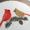 Cardinal Pair - counted cross stitch pattern - Payhip