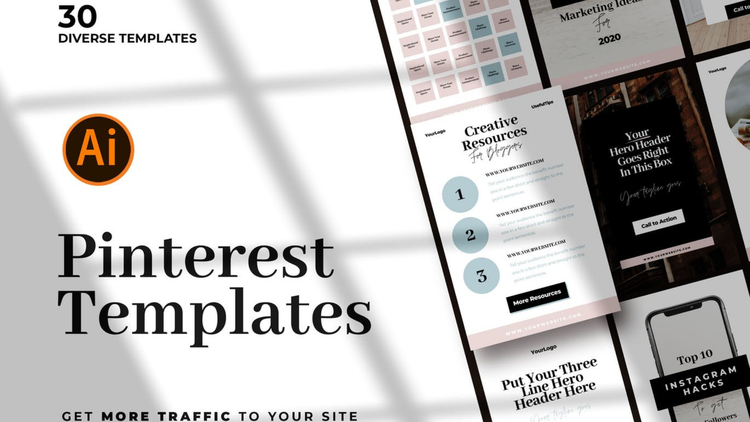 Pinterest Shop Templates - Payhip