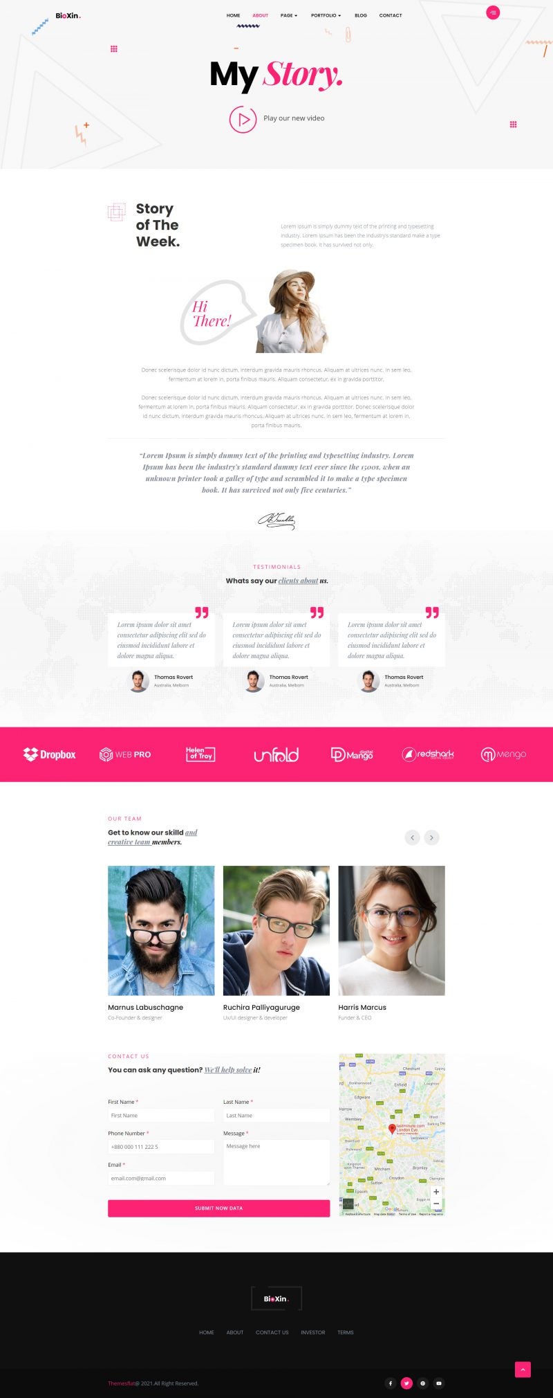 Creative Portfolio & Resume Template Kit - Payhip